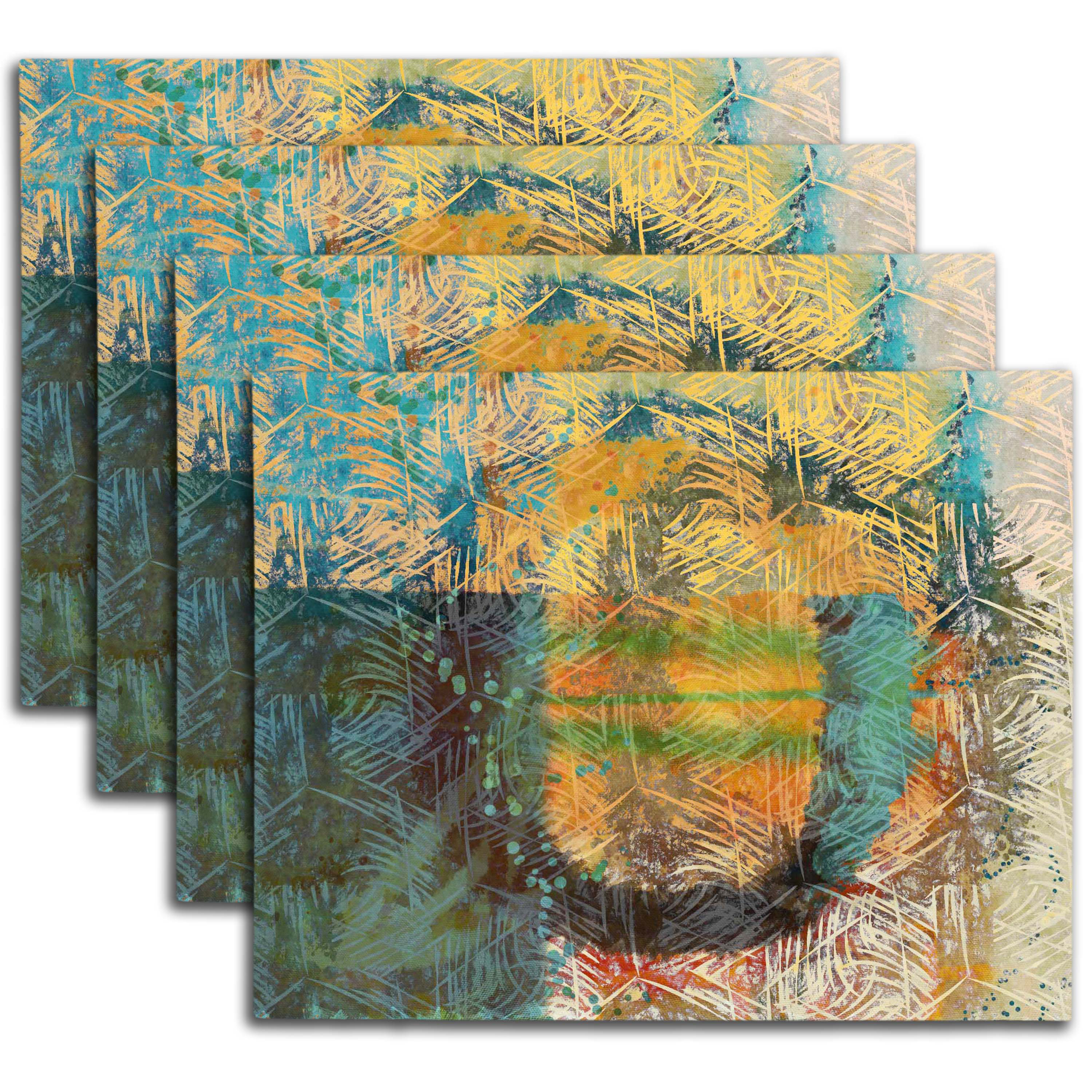 LeRoi Products Polyester Abstract Placemat | Wayfair