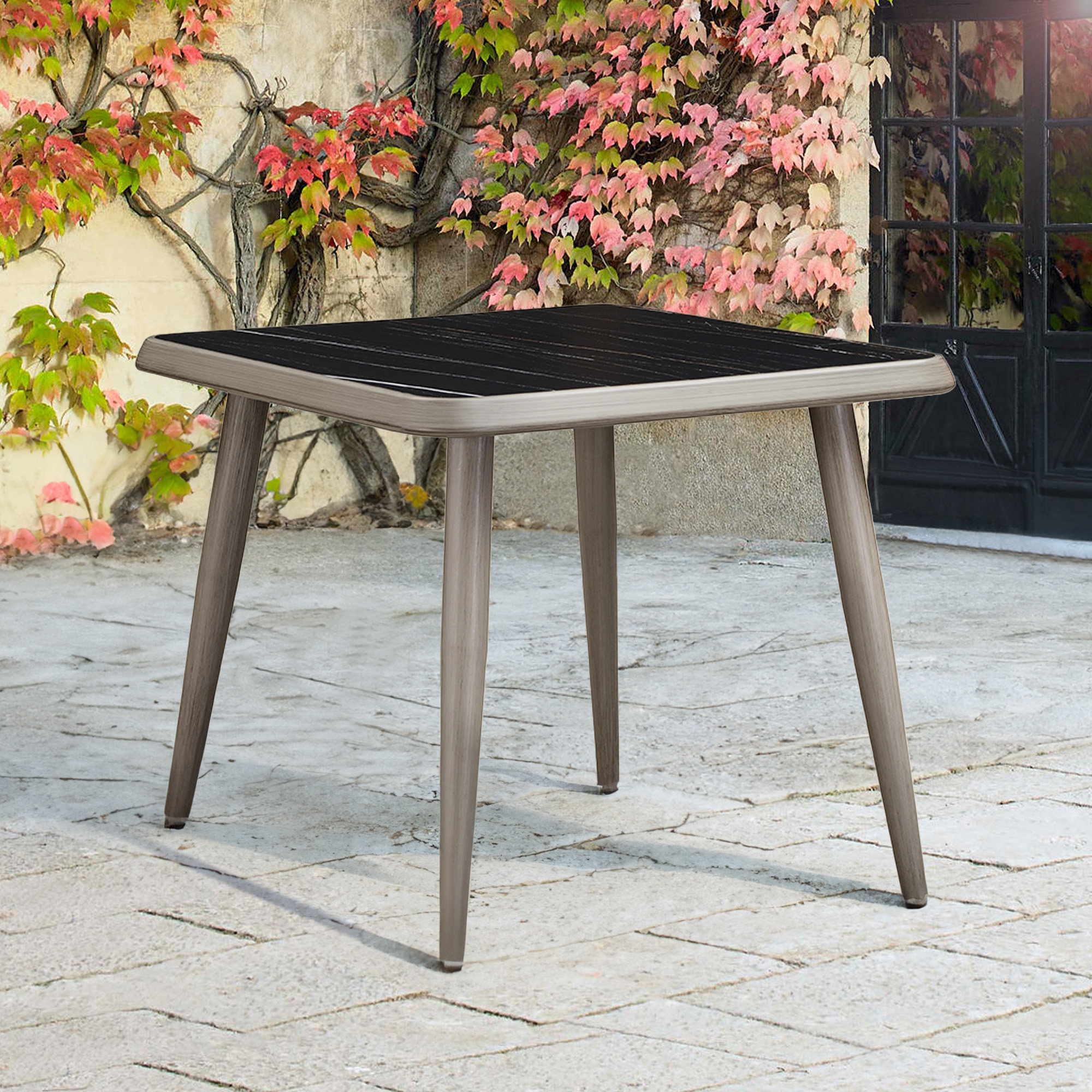 Corrigan Studio® Izacc Aluminum Dining Table | Wayfair