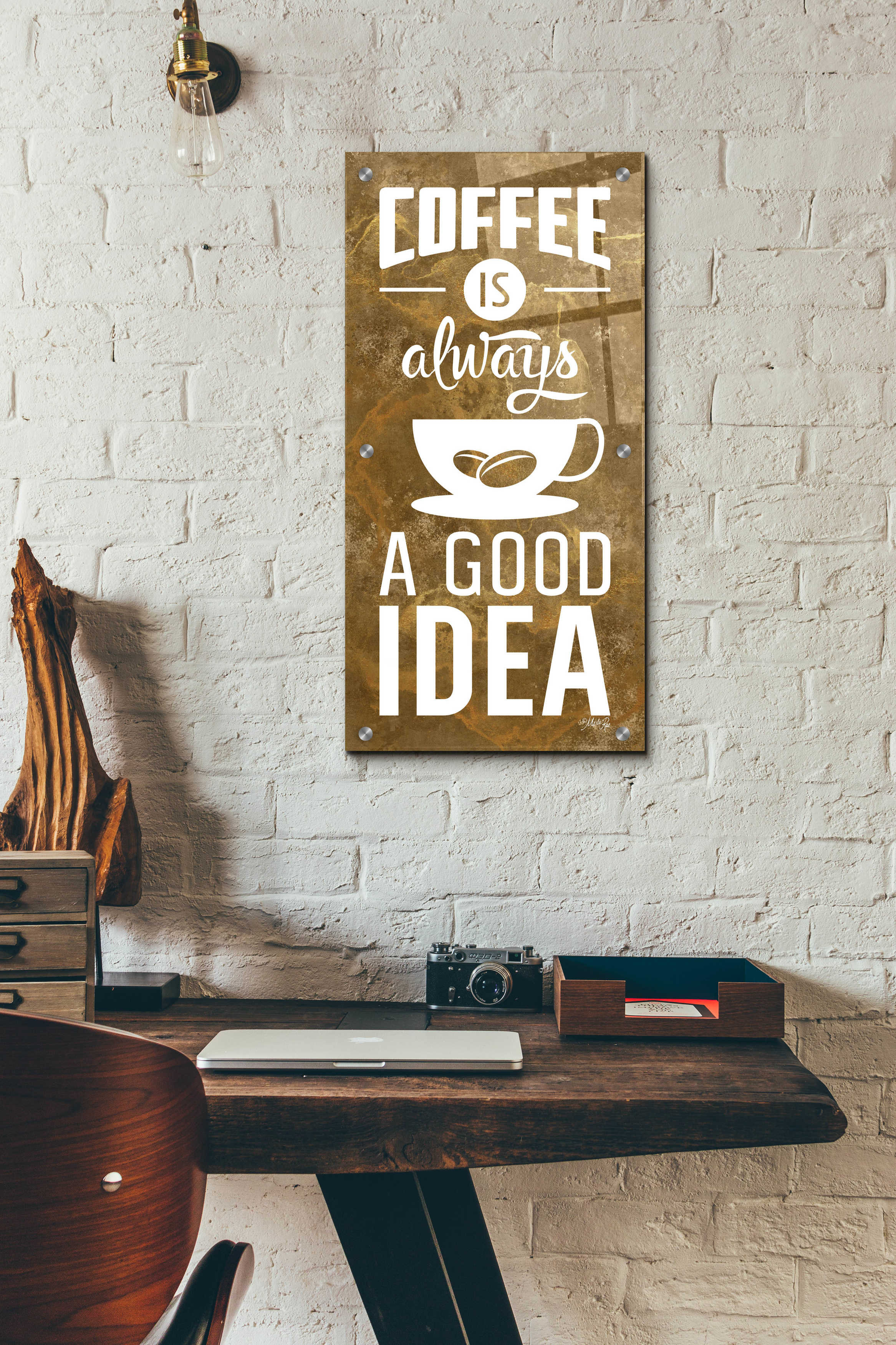 Trinx Coffee Is Always a Good Idea by Marla Rae - Unframed Print | Wayfair