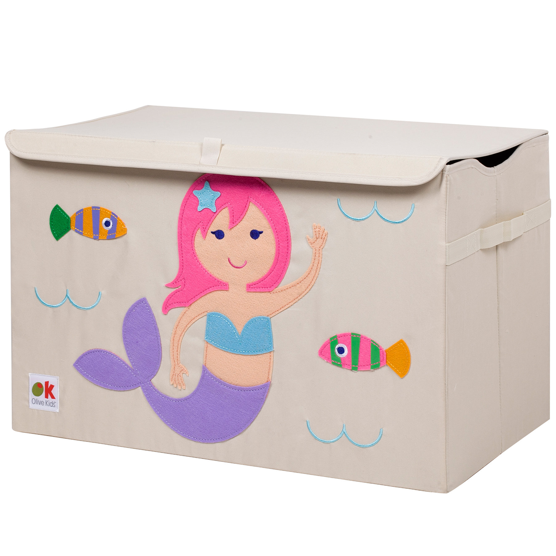 Wildkin Olive Kids Mermaids Toy Box & Reviews | Wayfair
