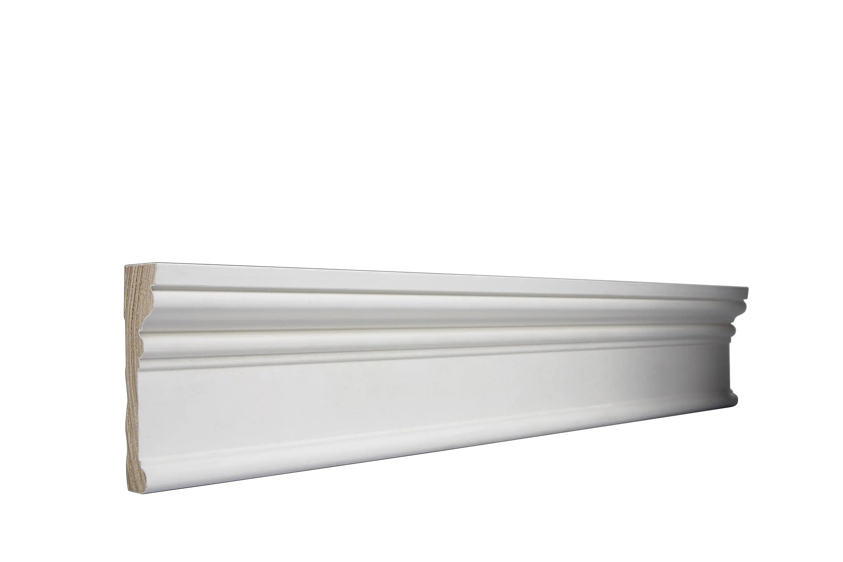 Ornamental Mouldings 3.25 In. D X 3.5 In. W X 82 In. L Primed Finger ...
