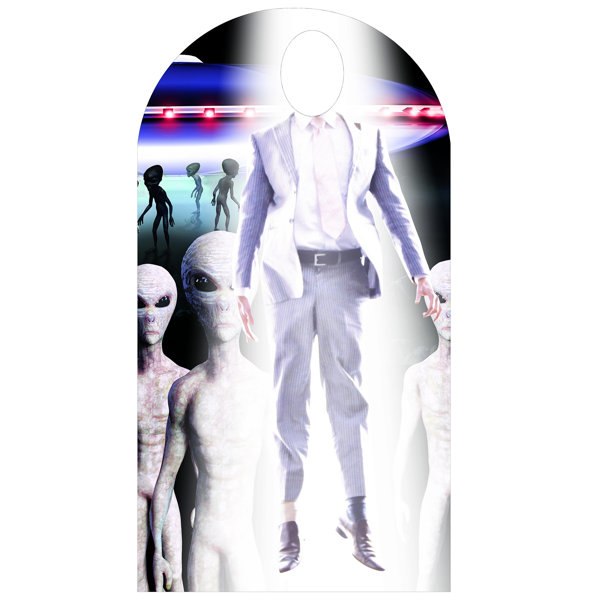 Star Cutouts Alien Abduction Cardboard Standup | Wayfair