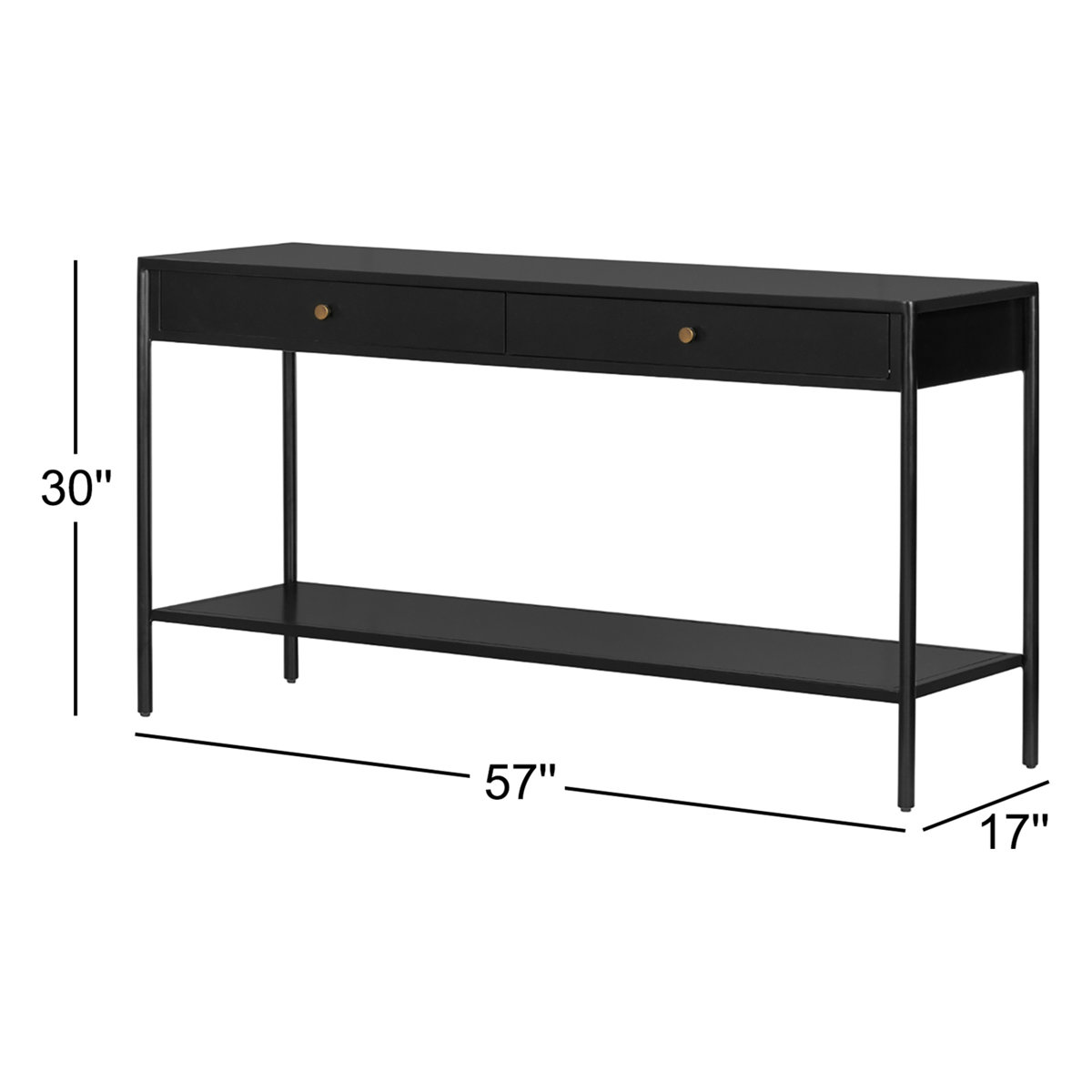Birch Lane™ Acer 57" Console Table & Reviews | Birch Lane