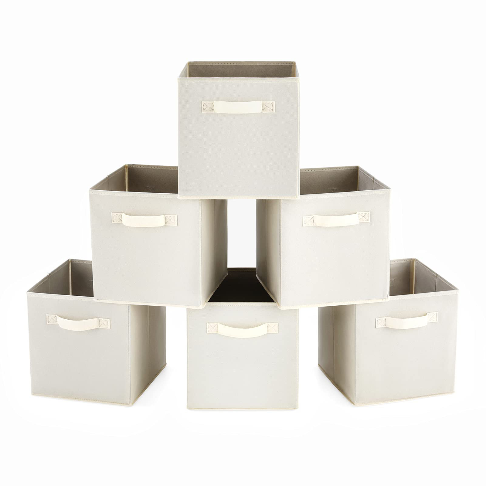 Latitude Run® 6 Piece Fabric Storage Bin Set | Wayfair