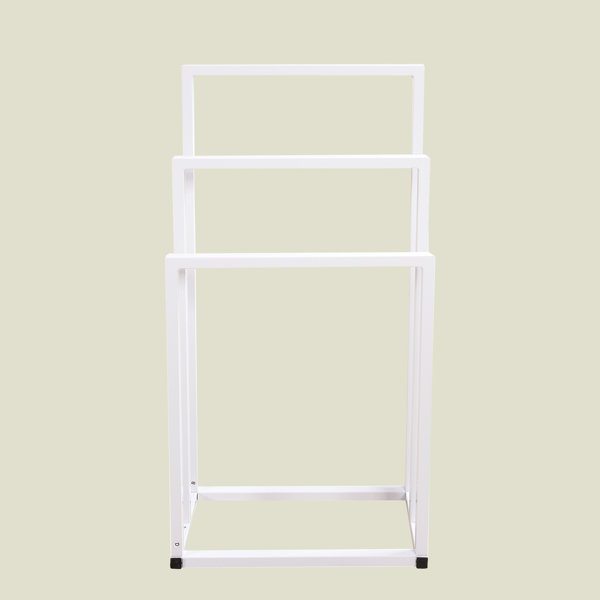Best Robe Ever Metal Freestanding Towel Rack With 3 Tiers – Bathroom ...