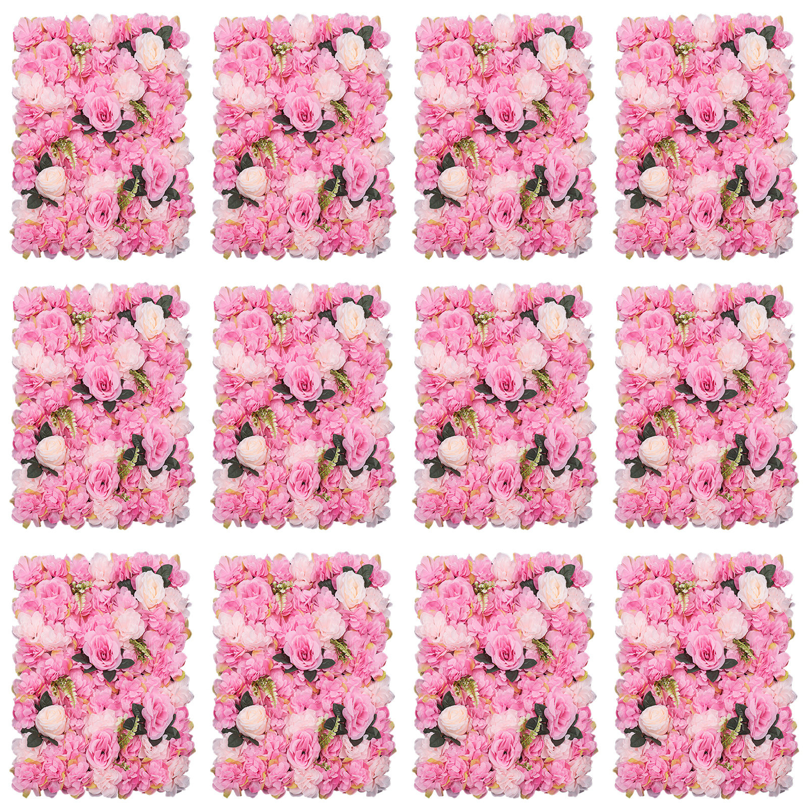 artificial flower wall background