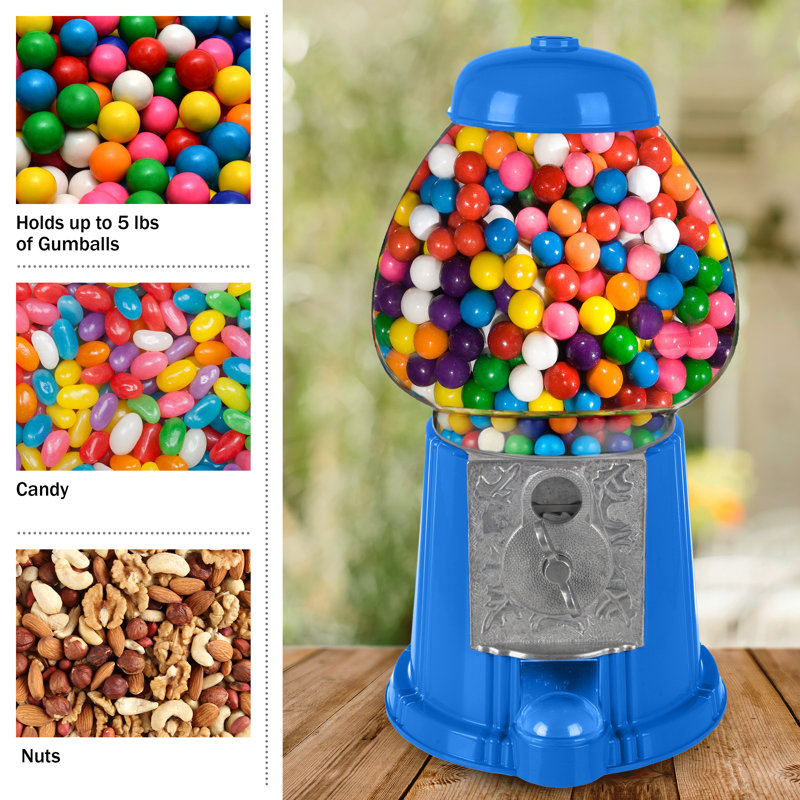 Great Northern Popcorn 11" Mini Gumball Machine Blue | Wayfair