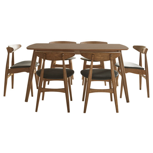 AllModern Gallman 7 - Piece Dining Set & Reviews | Wayfair