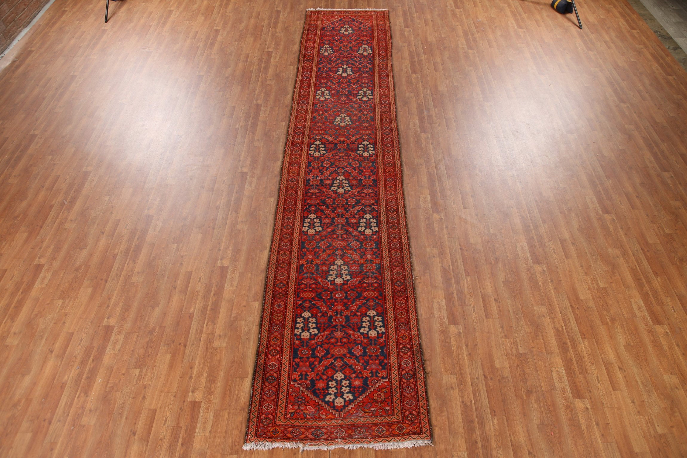 Bloomsbury Market Pre-1900 Vegetable Dye Runner Rug 3x17 - Wayfair Canada