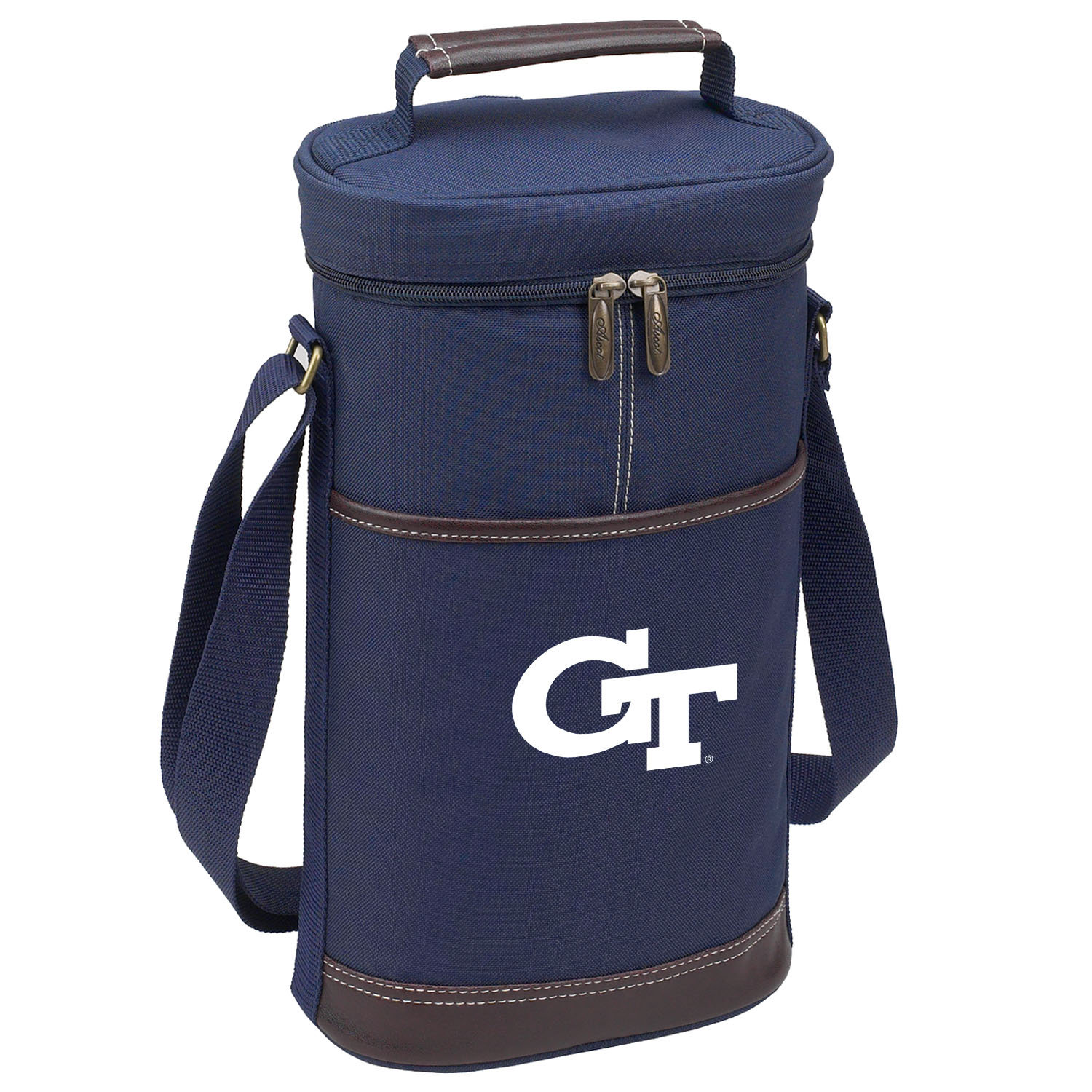 Winston Porter NCAA Georgia Tech Yellow Jackets Insulated 2-Bottle Wine ...