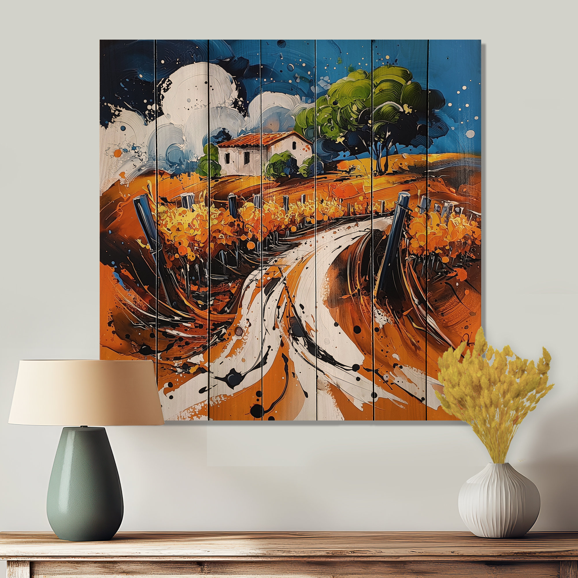 Ophelia & Co. Rolling Vineyards In Provence France II - Vineyard ...