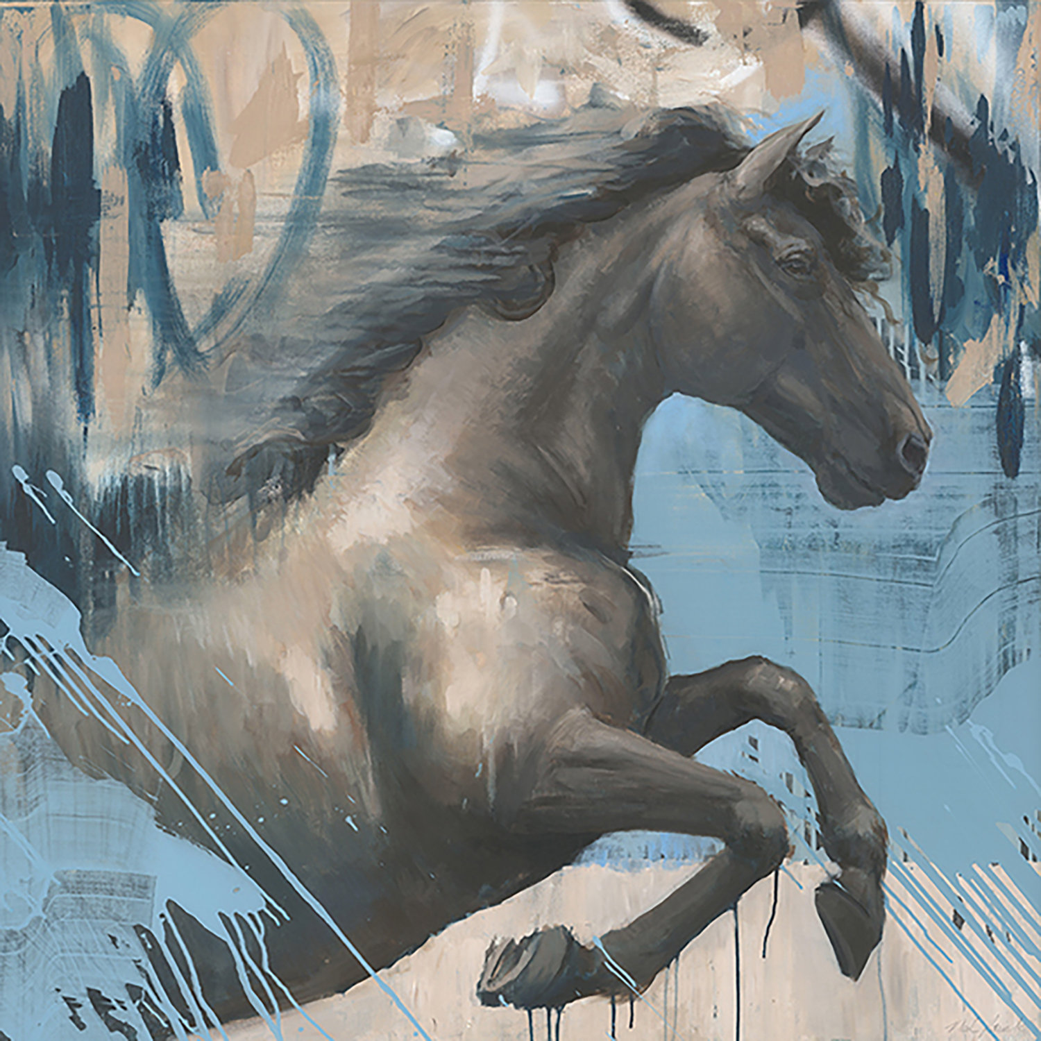 Chelsea Art Studio Run by Neil Patrick - Unframed Painting on Canvas ...