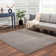 Mercer41 Fazli Performance Gray Plush Pile Area Rug & Reviews | Wayfair
