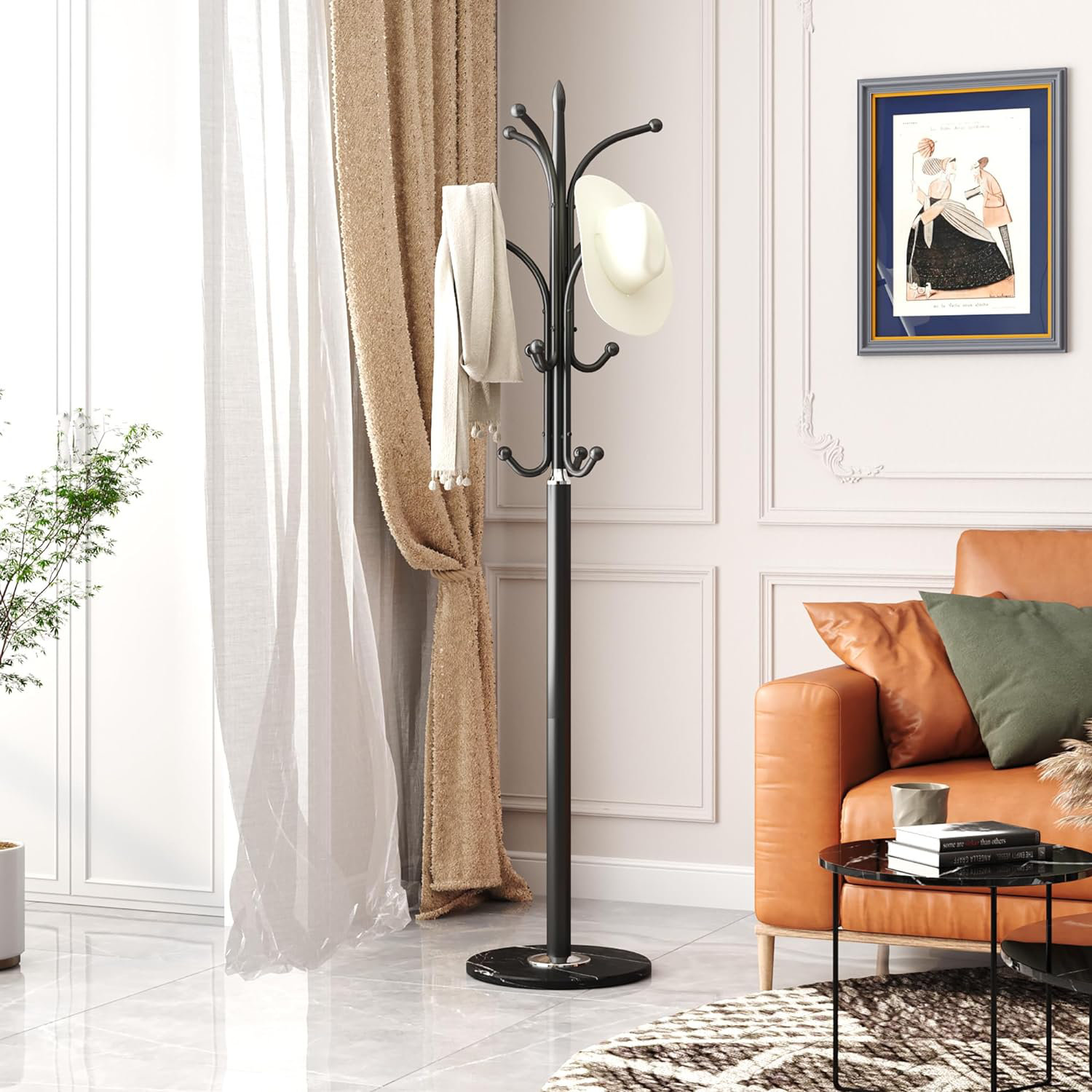 Red Barrel Studio® Kelyan Metal 12 - Hook Coat Rack | Wayfair