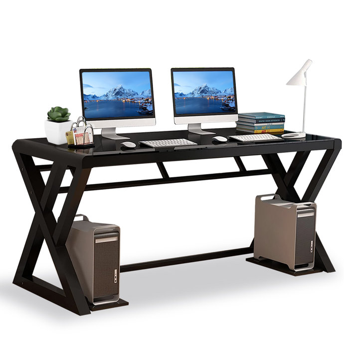 Ebern Designs Onawa 55.1'' W Rectangle Writing Desk | Wayfair