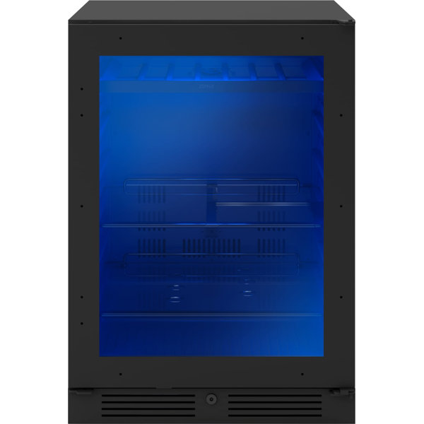 Zephyr Presrv 24" 7-Bottle and 108-Can Single Zone Panel-Ready Beverage ...