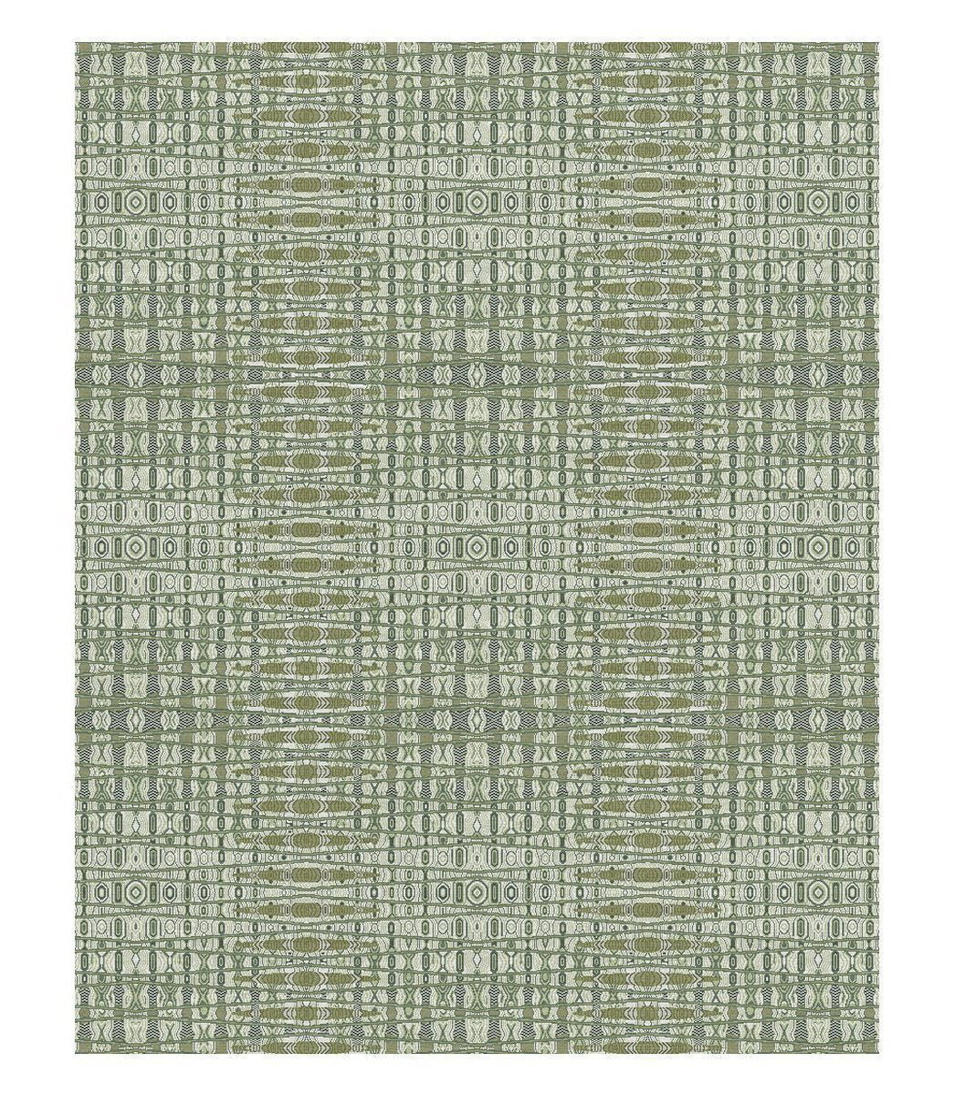 Tufenkian Crescendo Geometric Hand-Knotted Rectangle 8' x 10' Wool Area ...