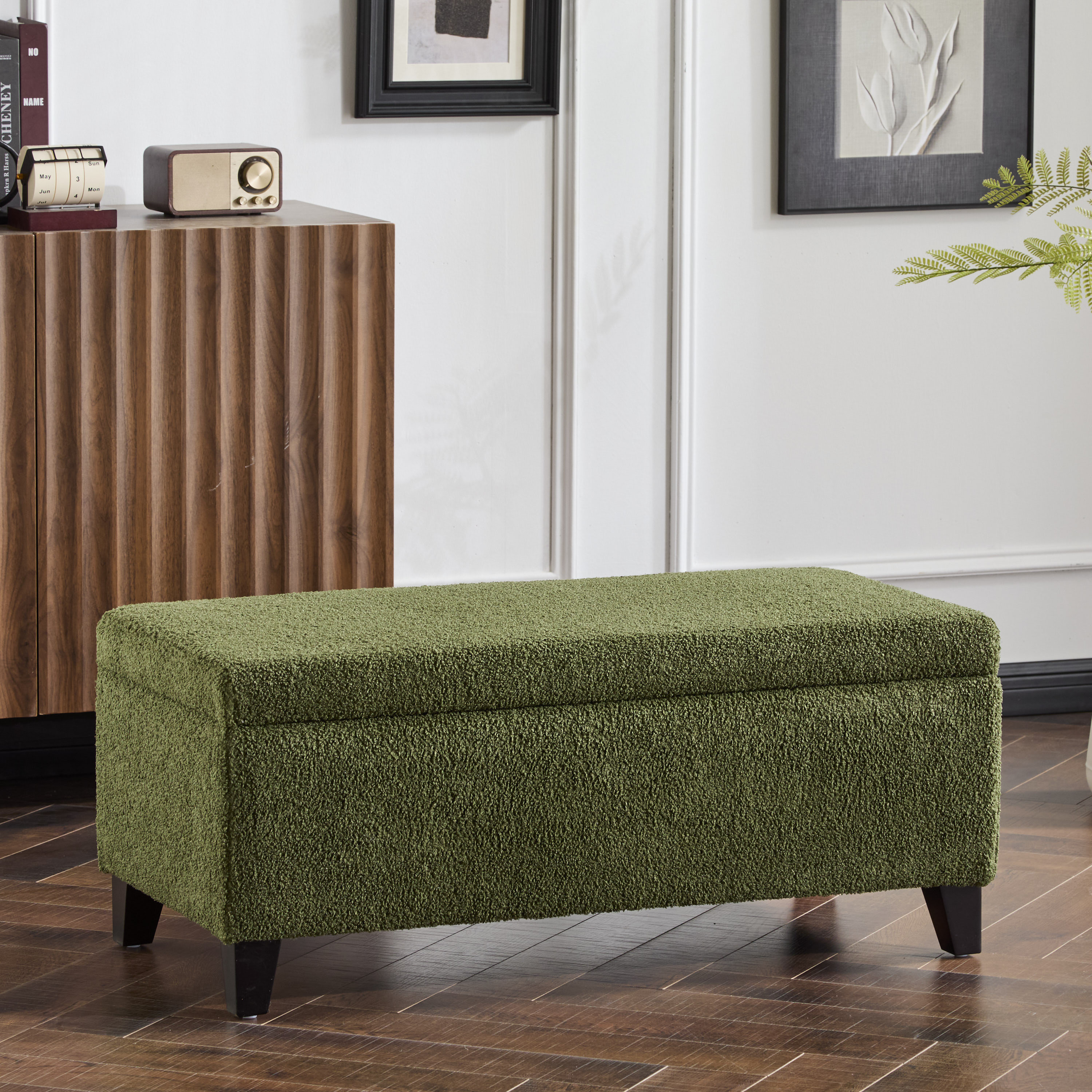 NFusion Ingerson 39" Wide Rectangle Ottoman with Storage - Wayfair Canada