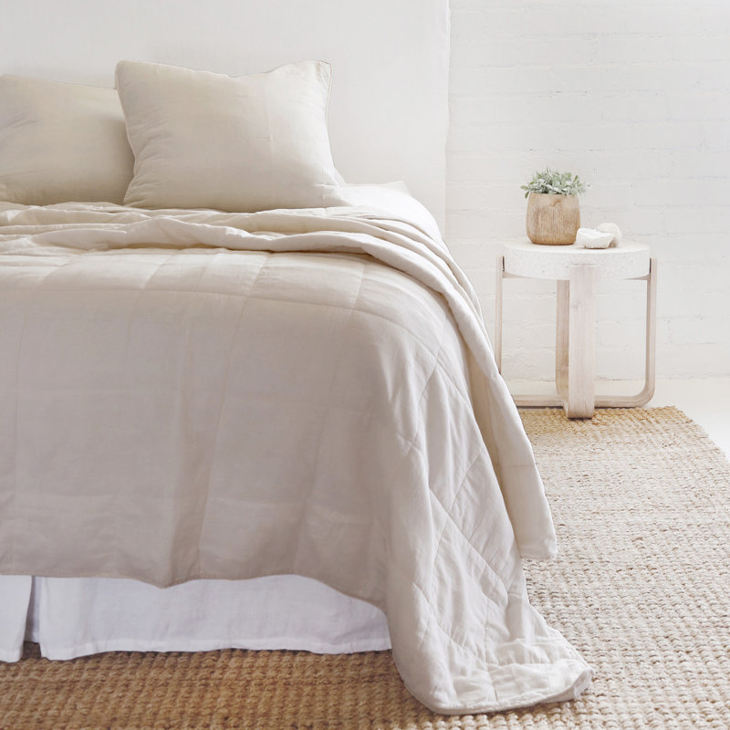 Pom Pom At Home Antwerp Cotton Coverlet & Reviews | Wayfair