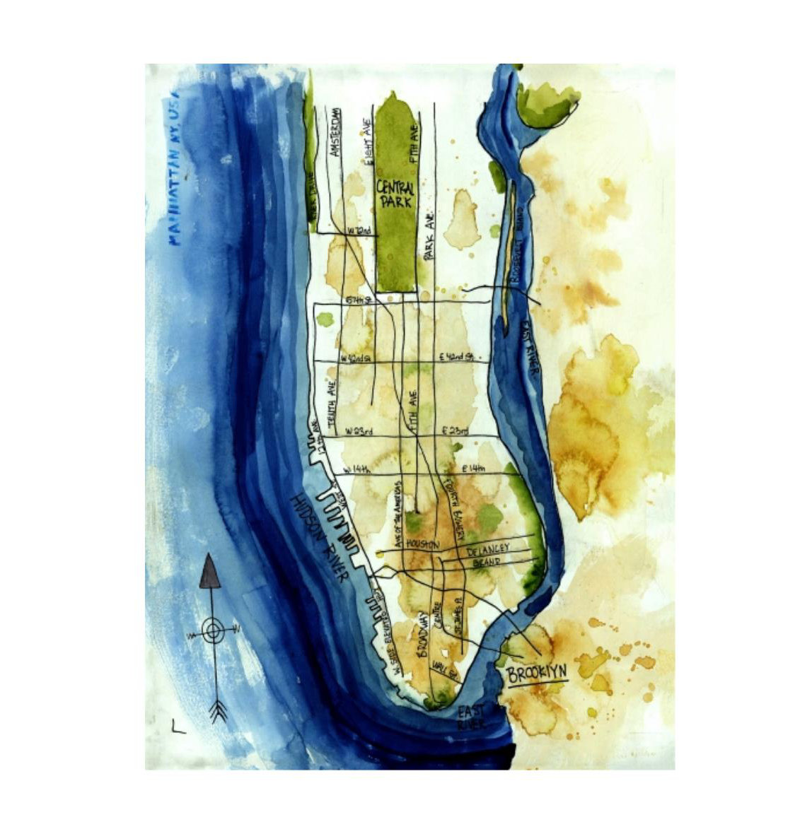 Chelsea Art Studio City Tour I by Danielle Navarro - Graphic Art on ...