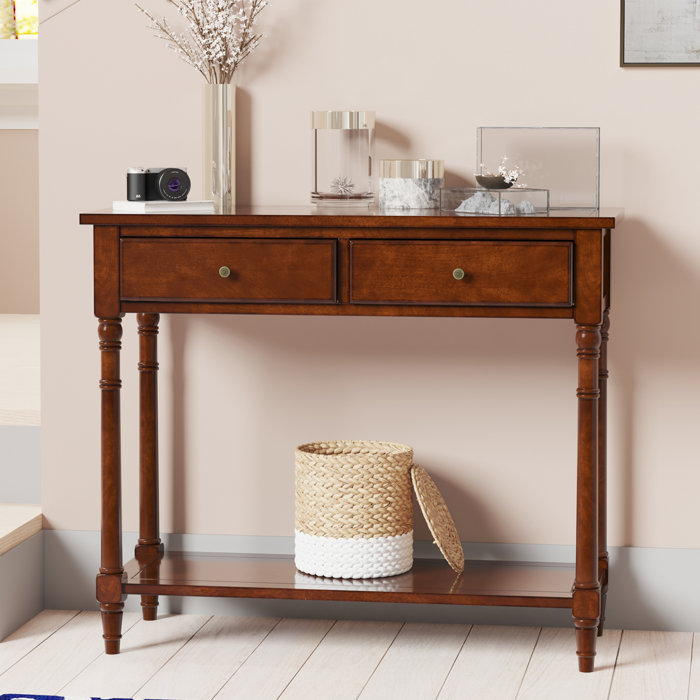 Alcott Hill® Emaria 35.4" Console Table & Reviews | Wayfair