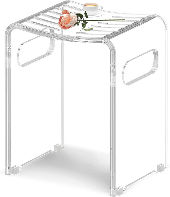 Rebrilliant Shower Stool for Inside Shower, Modern Shower Chair ...