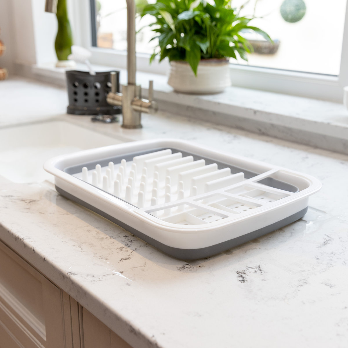KitchenCraft Collapsible Dish Drainer | Wayfair.co.uk