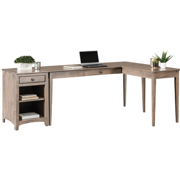 Foundry Select Malani Solid Wood Writer's Desk & Reviews | Wayfair