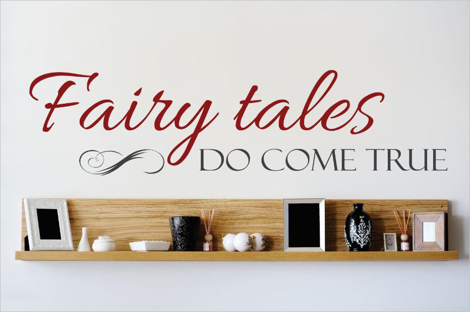 Design With Vinyl Fairy Tales Do Come True Wall Decal - Wayfair Canada