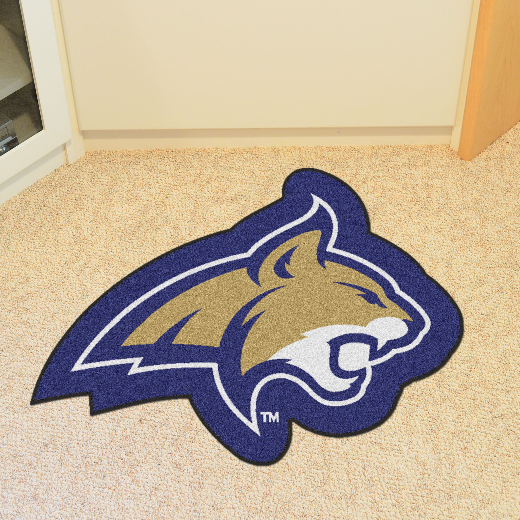 FANMATS NCAA Montana State University Mascot 40 in. x 30 in. Non-Slip ...