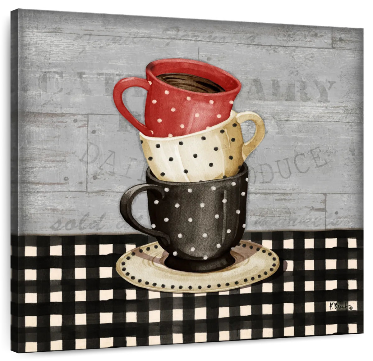 Ebern Designs Yarlin Farmhouse Coffee Cups II | Wayfair