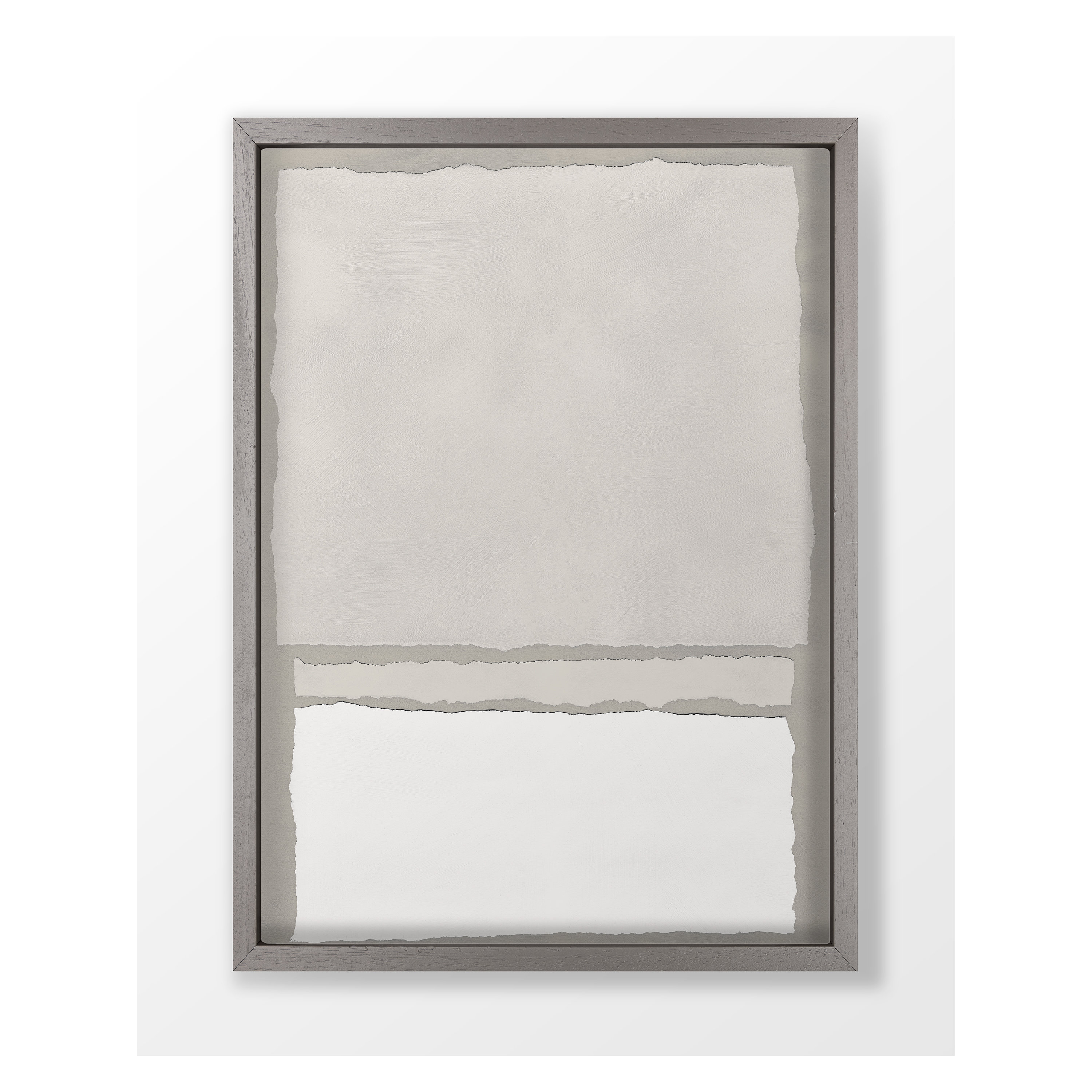 Grand Image Home Neutral Colorblock 6 by Kyle Goderwis - Floater Frame ...