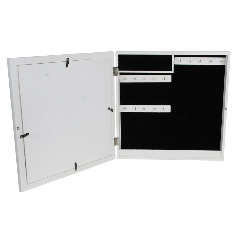 Latitude Run® 12" White Seven Slot Collage Picture Frame with Hidden ...