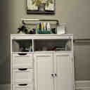 Red Barrel Studio® Marceen Freestanding Bathroom Cabinet & Reviews ...