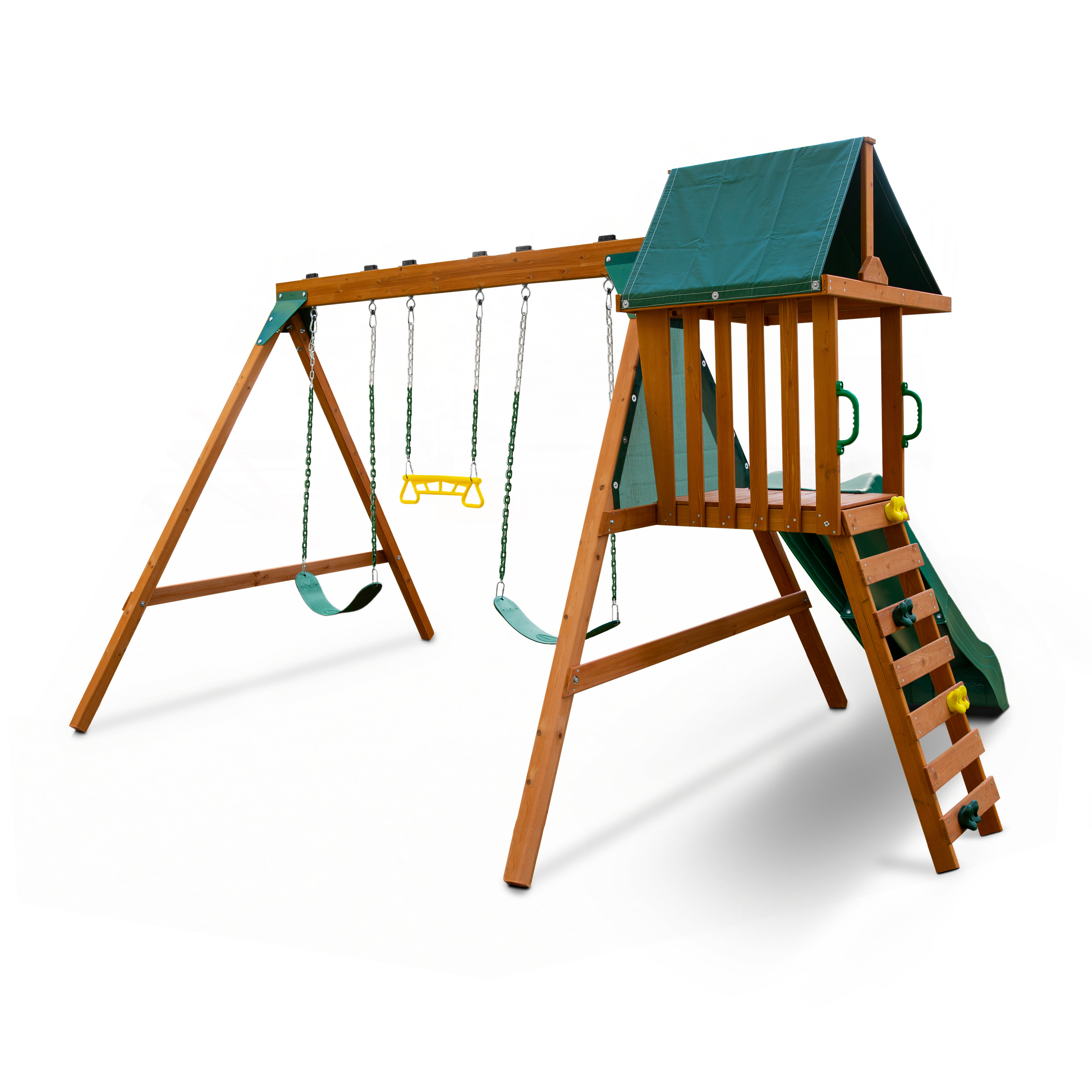 Gorilla Playsets Gorilla Basic Swing Set With Slide & Reviews | Wayfair