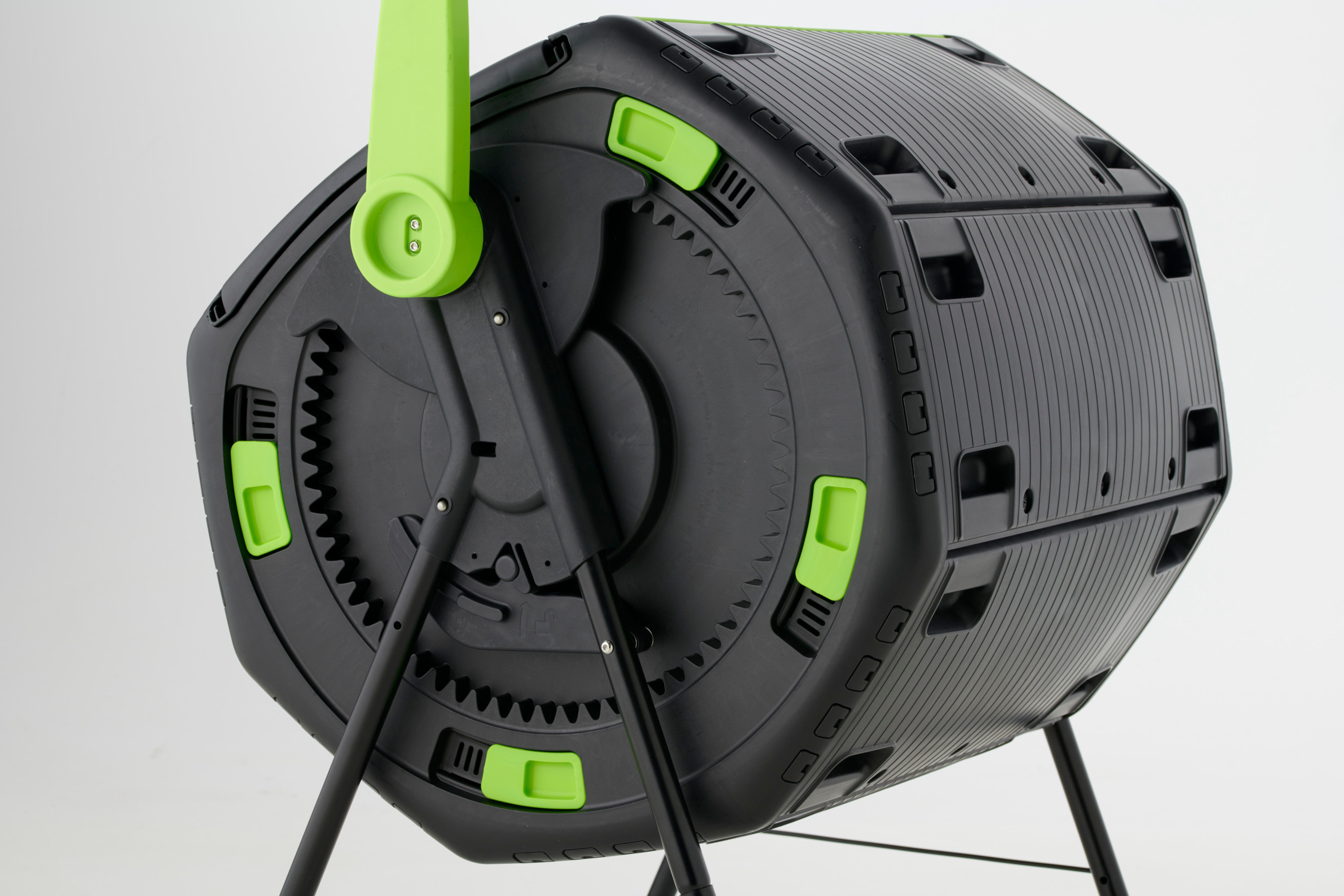 Riverstone Industries 48 Gal. Plastic Outdoor Tumbler Composter ...