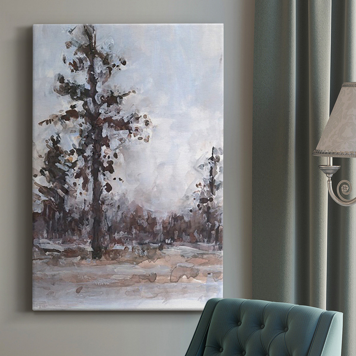 Red Barrel Studio® Vintage Tree Moment I Premium Gallery Wrapped Canvas ...