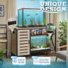 Archie & Oscar™ Aquarium Stand With Built-in Socket & Wooden Cabinet ...