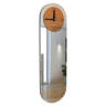 Latitude Run® Mirrored Wall Clock Long Oblong Wall Decorative Analogue ...