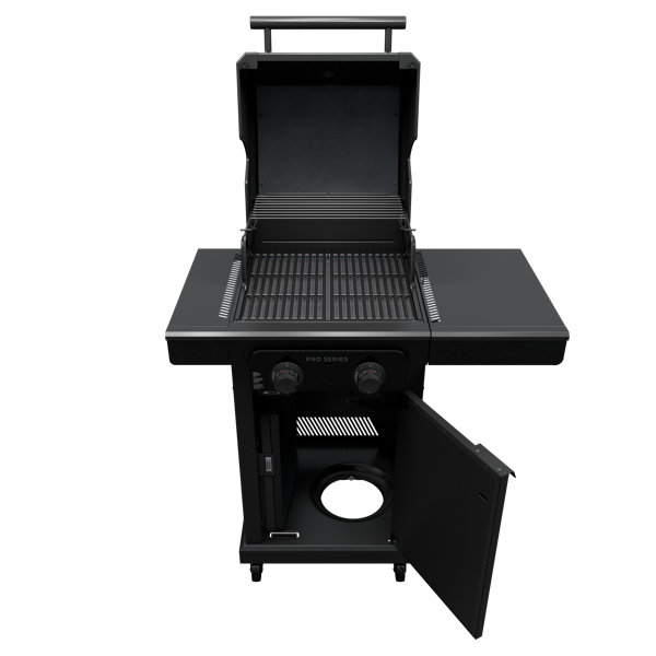Charbroil Pro Series 2-Burner Infrared Propane Gas Grill, Matte Black ...