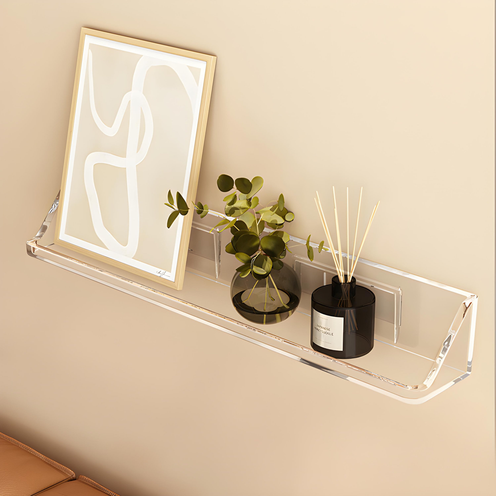 Ivy Bronx Wall Mounted Shelves, Wall Mounted Storage Shelves, And ...