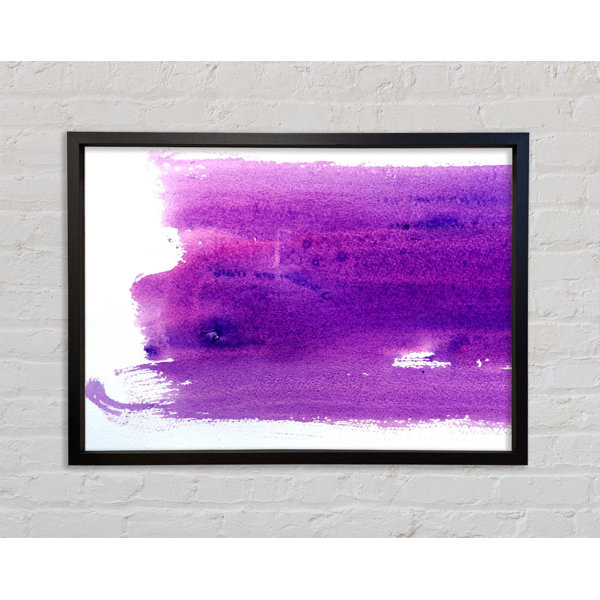 Bright Star Purple Patience - Single Picture Frame Art Prints on Canvas ...