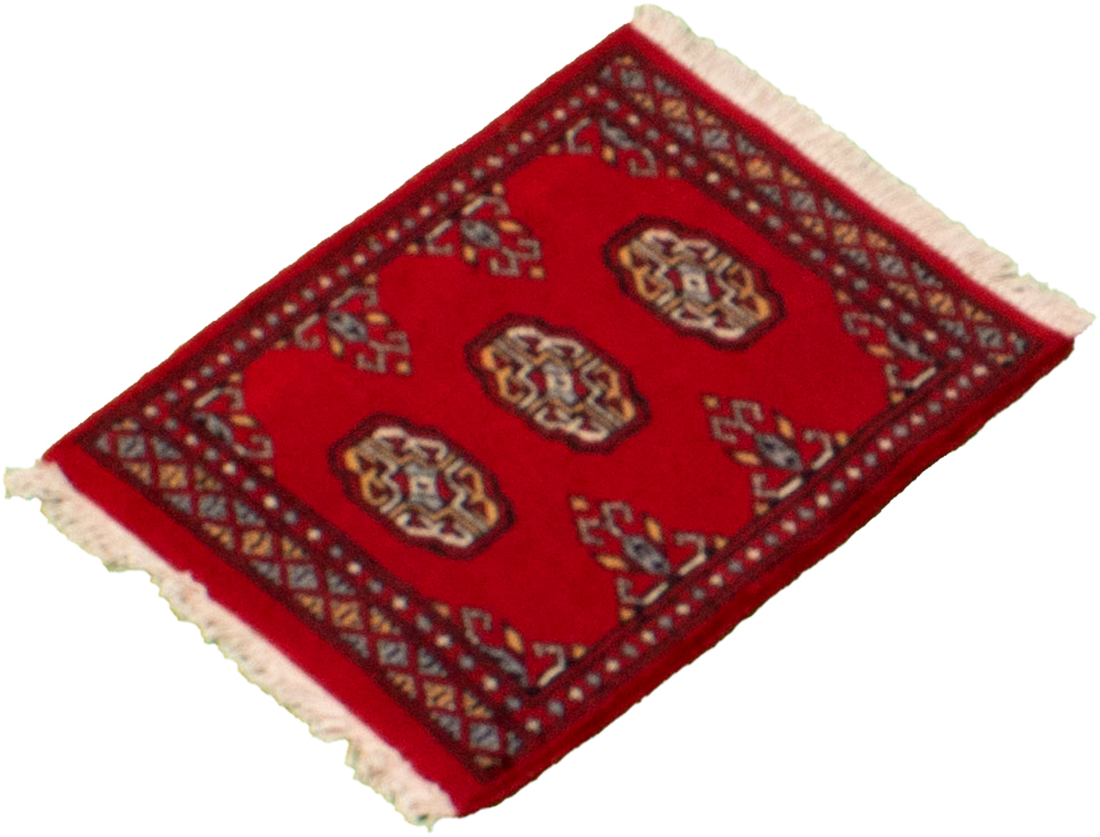 World Menagerie Rockingham Hand-Knotted Wool Red Rug | Wayfair