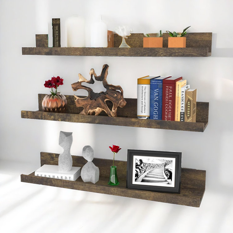 Borough Wharf Daline 3 Piece U-Shaped Floating Shelf | Wayfair.co.uk