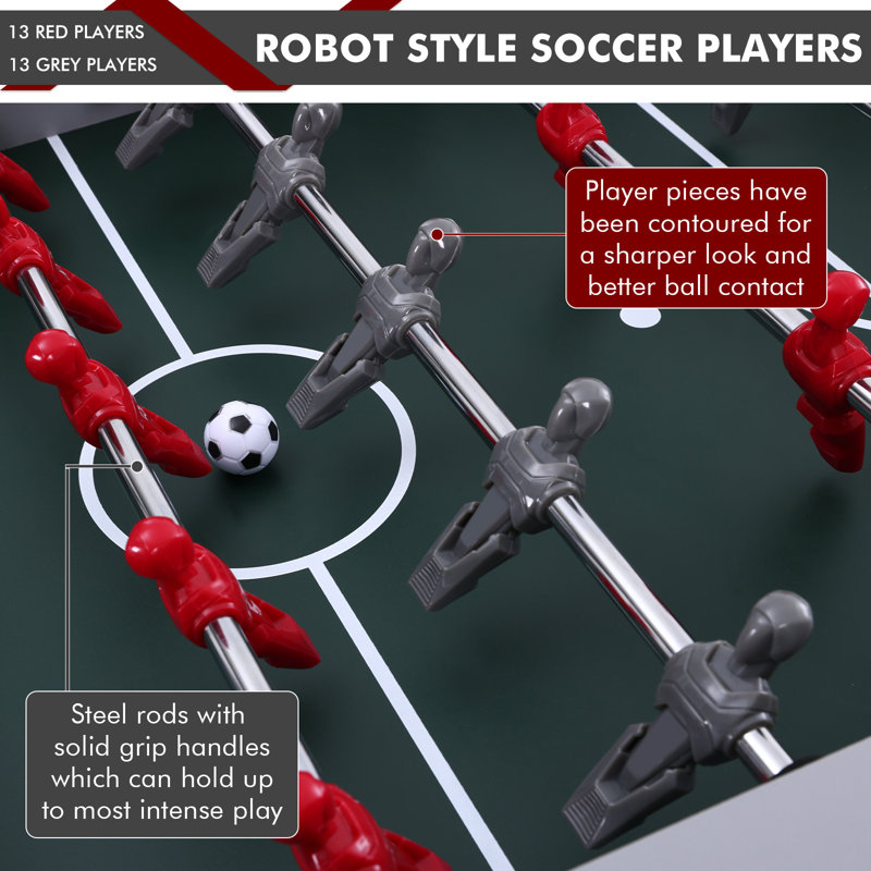 RayChee Foosball Table RayChee 48'' L Height Adjustable Foosball Table ...
