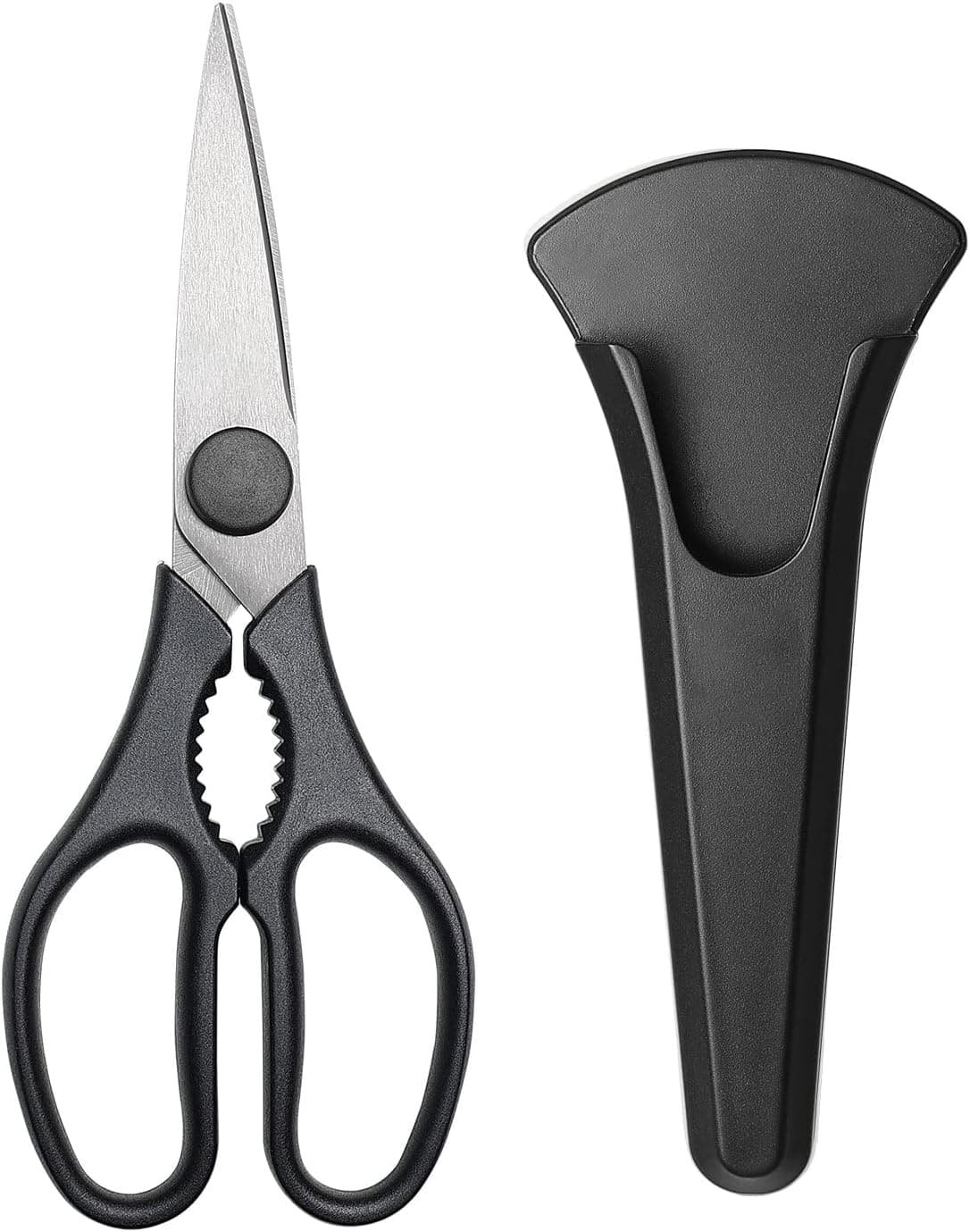 AMBLU Premium Kitchen Shears Set - Japanese 4034 Stainless Steel All ...