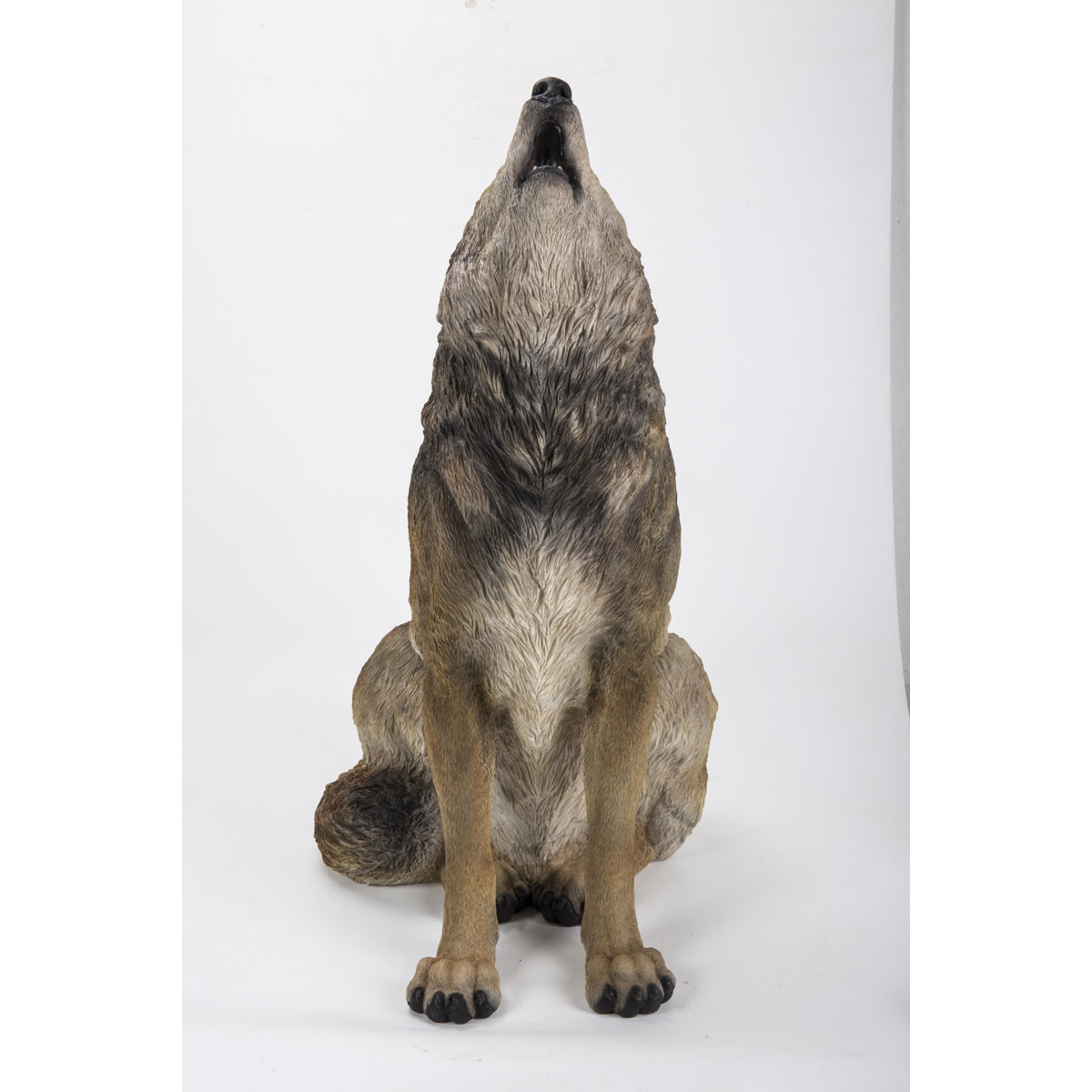 Hi-Line Gift Ltd. LARGE WOLF STATUE & Reviews - Wayfair Canada