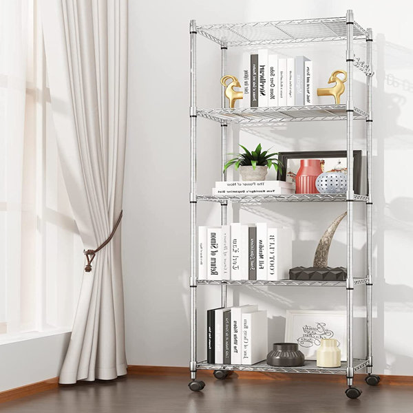 Rebrilliant Shingleton 36'' W Steel Height -Adjustable Shelving Unit ...