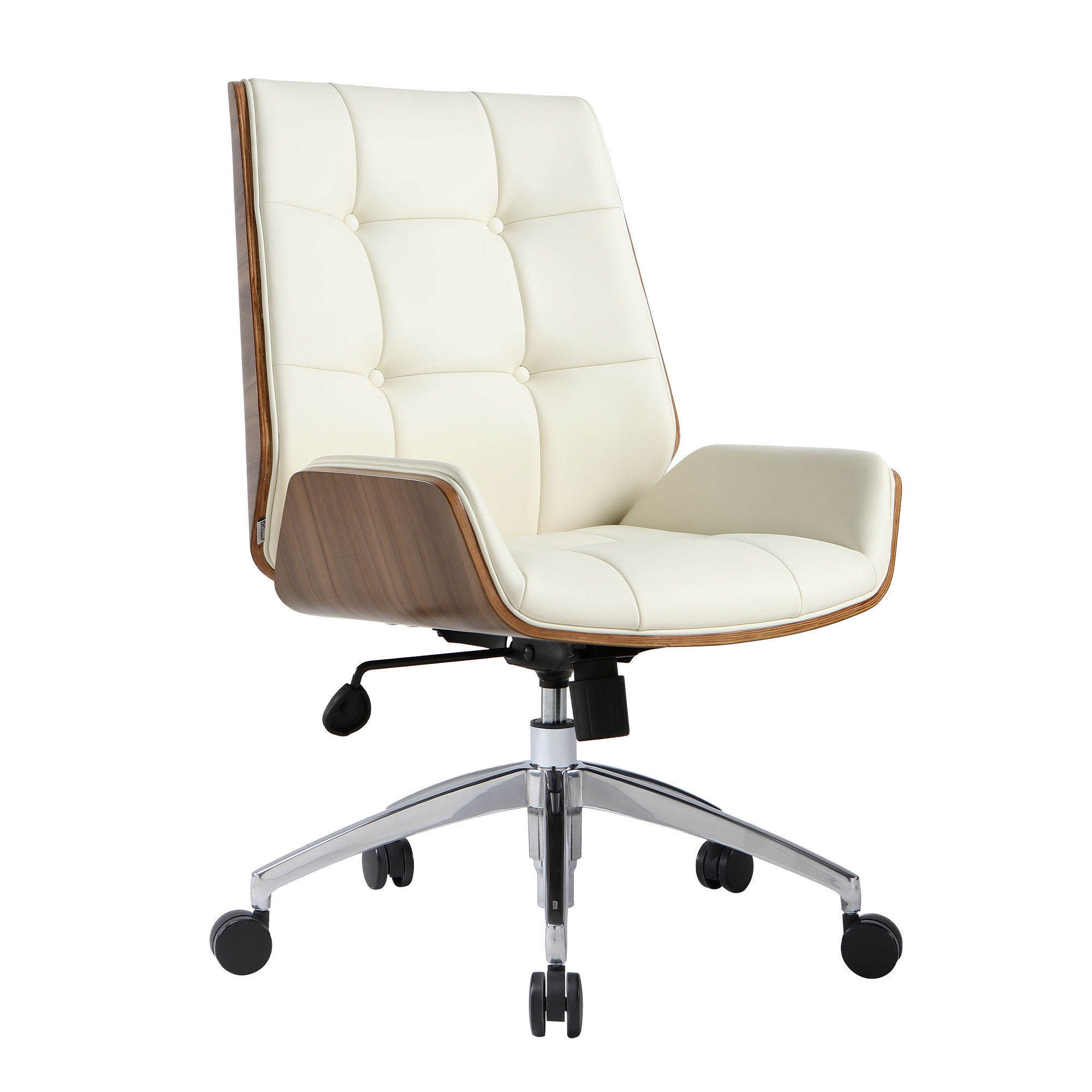 Hokku Designs Javaris Faux Leather Executive Chair & Reviews | Wayfair