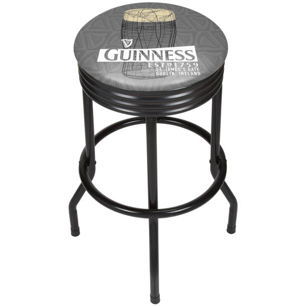 Trademark Global Guinness Line Art Pint 39'' Home Bar | Wayfair